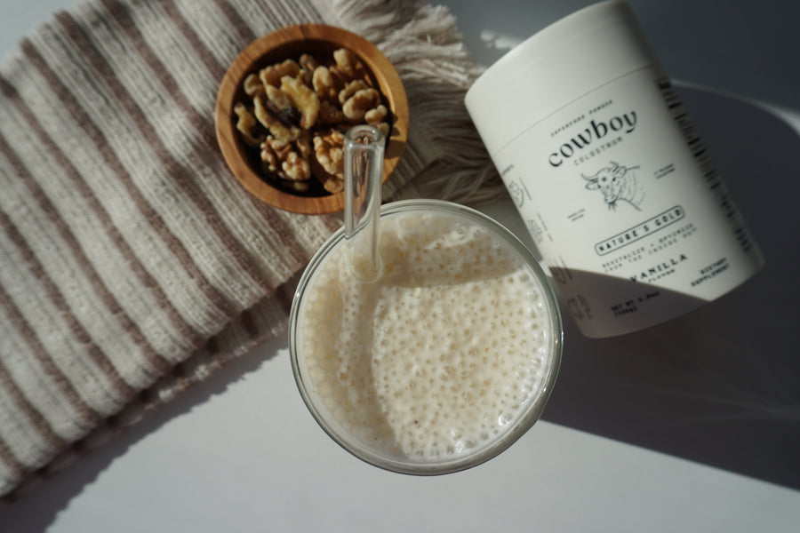 Banana Walnut Smoothie – Cowboy Colostrum