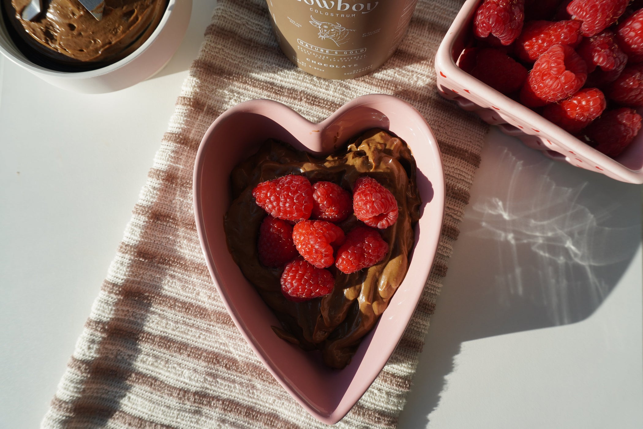 Chocolate Raspberry Pudding – Cowboy Colostrum