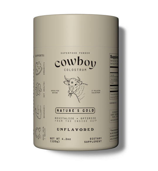 Nature's Gold: Unflavored Colostrum – Cowboy Colostrum