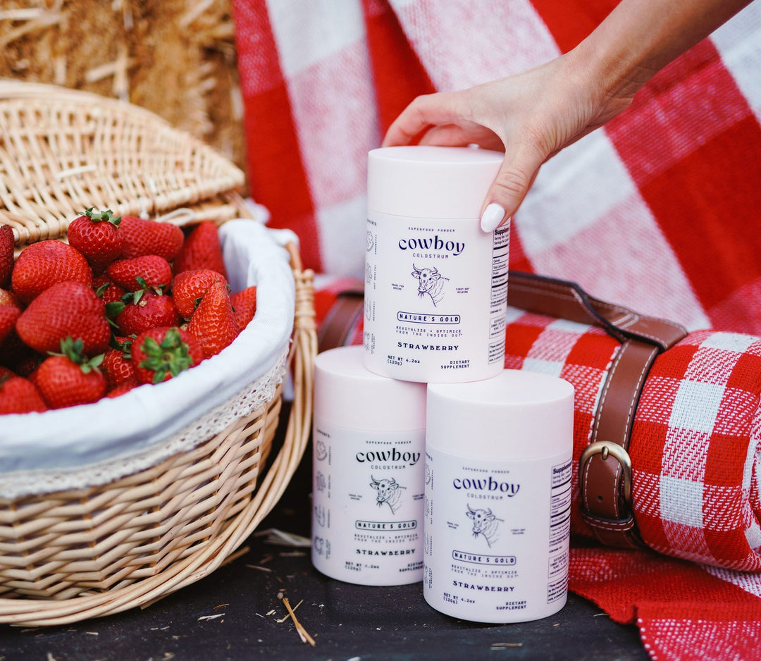 Cowboy Colostrum: First milking grass-fed bovine colostrum