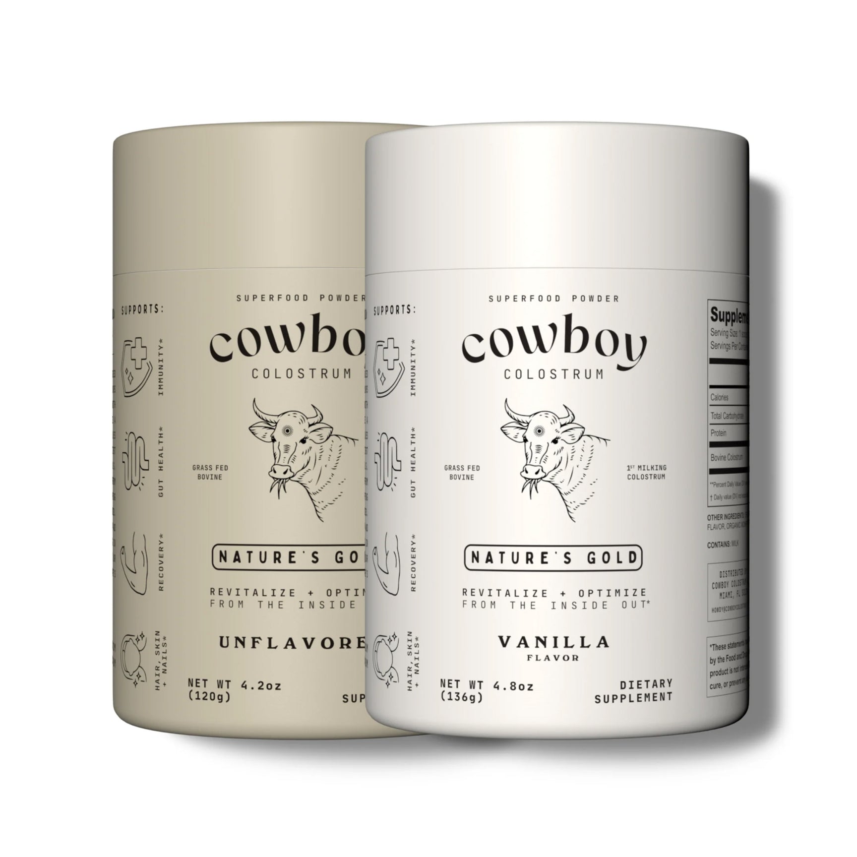 Cowboy Starter Kit: Vanilla – Cowboy Colostrum