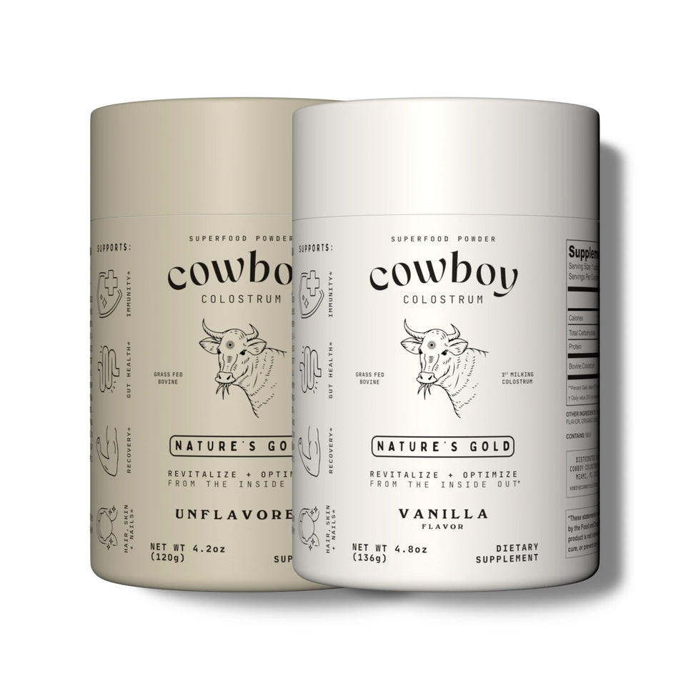 Nature's Gold: Unflavored Colostrum – Cowboy Colostrum